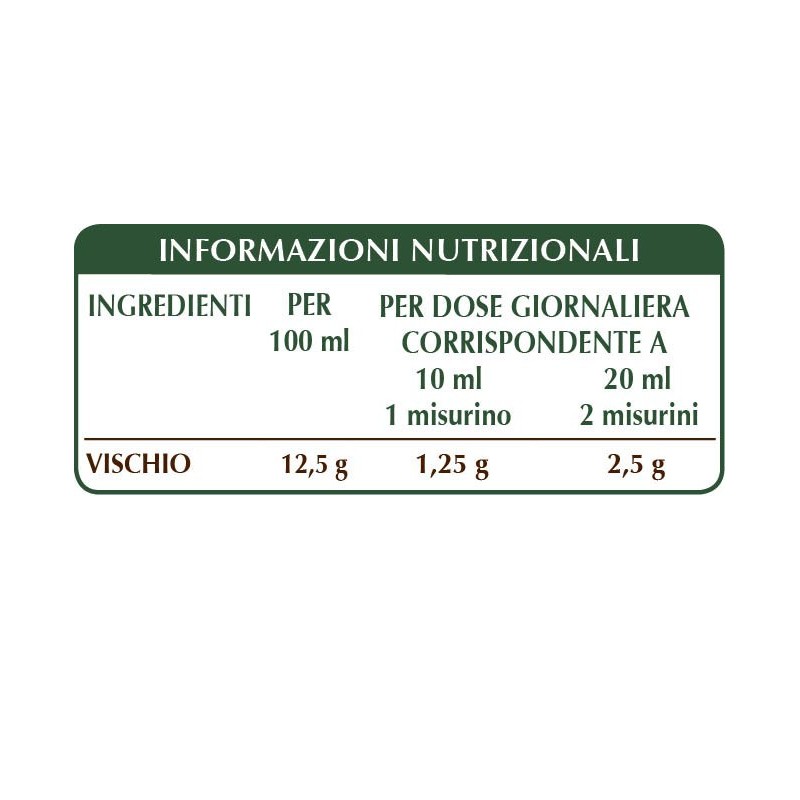 VISCHIO ESTRATTO INTEGRALE 200 ml Liquido analcoolico - Dr. Giorgini
